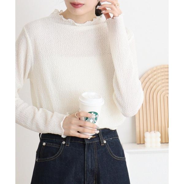 『タイムセール実施中』ZOZO問い合わせ番号:91410029ショップ:FUNALIVE，ファンアライブブランド:mitis，ミティス，FUNALIVE，ファンアライブ商品名:mitis バブルシャーリング ボトルネックネックロンTカテゴリ...