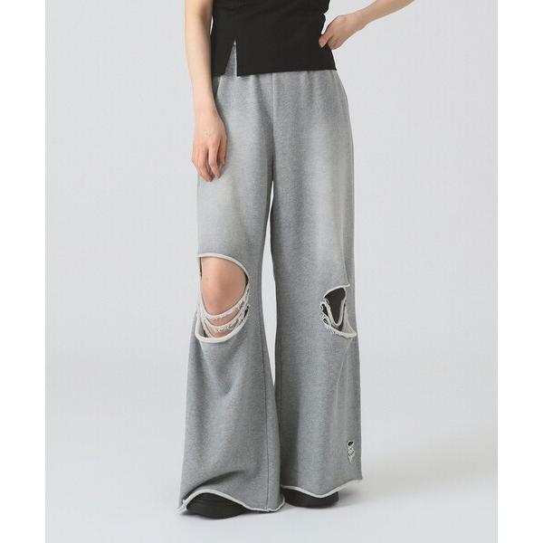 『セール実施中』ZOZO問い合わせ番号:91410290ショップ:BEAMS WOMEN，ビームスウィメンブランド:Ray BEAMS，レイビームス商品名:ダメージ スウェット パンツカテゴリ:パンツ>スウェットパンツブランド品番:6...