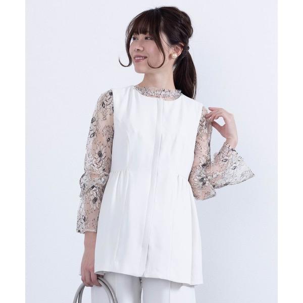 『セール実施中』ZOZO問い合わせ番号:91410363ショップ:Sweet Mommy，スウィートマミーブランド:SweetMommy，スウィートマミー商品名:ペプラム ジレ 【マタニティ/産後】 [フォーマル セレモニー]　[単品]カテ...