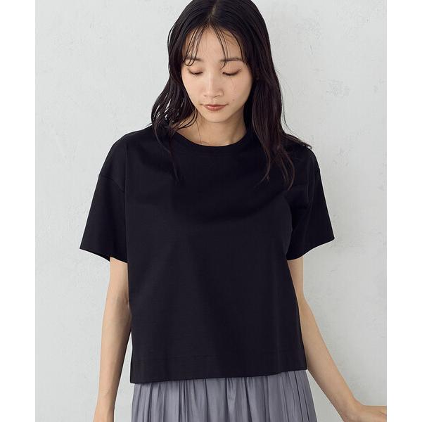 ZOZO問い合わせ番号:91411022ショップ:COMME CA ISM，コムサイズムブランド:COMME CA ISM，コムサイズム商品名:ボックスシルエット クロップド丈 Ｔシャツカテゴリ:トップス>Tシャツ/カットソーブランド...