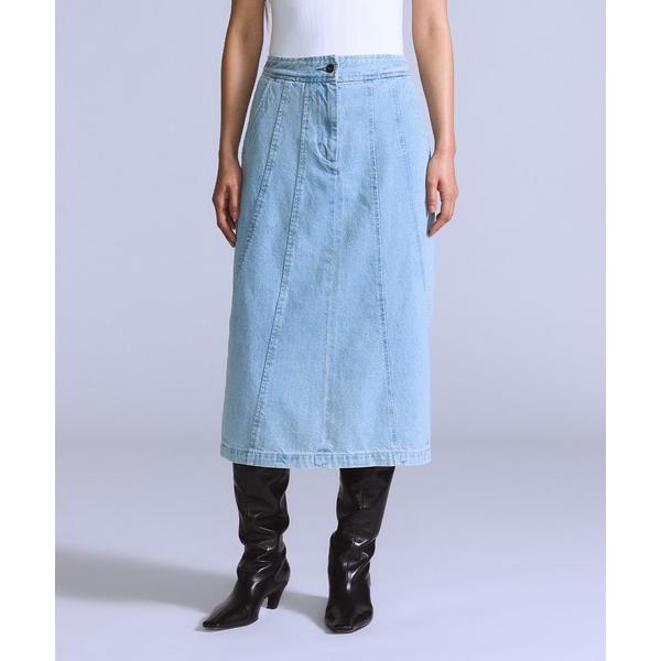 ZOZO問い合わせ番号:91411401ショップ:Levi's，リーバイスブランド:Levi's，リーバイス商品名:Levi's/リーバイス BLUETAB(TM) SEAMED スカート ミディアムインディゴカテゴリ:スカート>デニ...