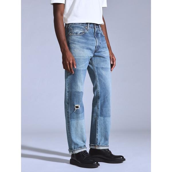 ZOZO問い合わせ番号:91411646ショップ:Levi's，リーバイスブランド:Levi's，リーバイス商品名:Levi's/リーバイス BLUETAB(TM) 90's 505(TM) レギュラーフィット ミディアムインディゴ MAD...