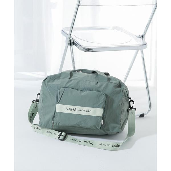 ZOZO問い合わせ番号:91411788ショップ:SAC'S BAR Jean，サックスバー ジーンブランド:Ungrid，アングリッド商品名:【Ungrid/アングリッド】 ソフトナイロン ボストンバッグカテゴリ:バッグ>ボストンバ...