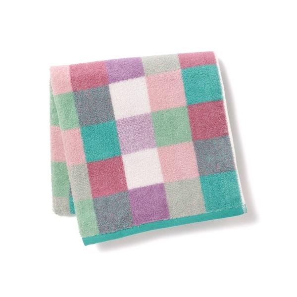 ZOZO問い合わせ番号:91411902ショップ:Francfranc，フランフランブランド:Francfranc，フランフラン商品名:抗菌防臭ミックスチェック バスタオル グリーンカテゴリ:インテリア>タオルブランド品番:11051...