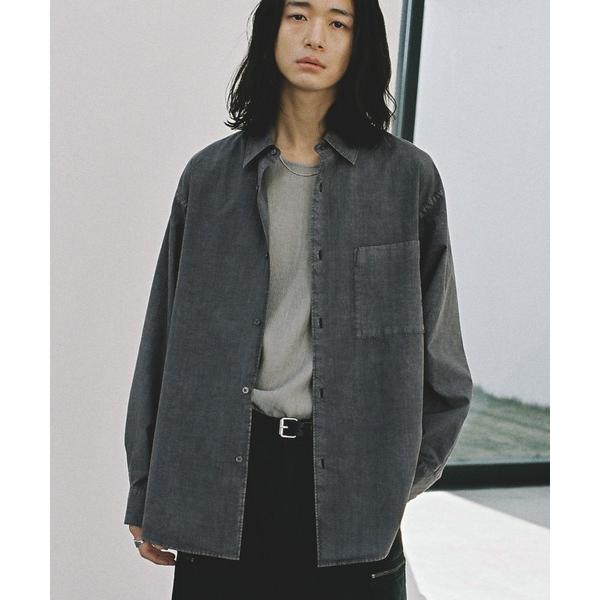 ZOZO問い合わせ番号:91412238ショップ:MONO-MART，モノマートブランド:WYM LIDNM，ウィム バイ リドム商品名:FADED TENCEL SHIRTカテゴリ:トップス>シャツ/ブラウスブランド品番:WYsh1...