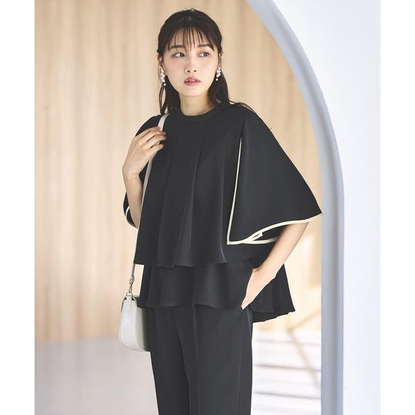 ZOZO問い合わせ番号:91412281ショップ:RUIRUE BOUTIQUE，ルイルエブティックブランド:RUIRUE BOUTIQUE，ルイルエブティック商品名:オケージョンドレス 結婚式 ｜ バックプリーツ フレアスリーブ トップス...
