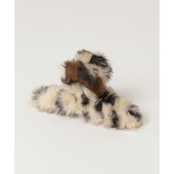 『タイムセール実施中』ZOZO問い合わせ番号:91443777ショップ:ONE DAY KMC，ワンデイケイエムシーブランド:Anthe，アンテ，ONE DAY KMC ，ワンデイケーエムシー商品名:【Anthe】レオパードファーヘアクリッ...