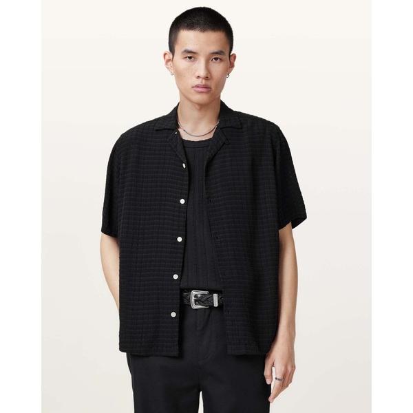『タイムセール実施中』ZOZO問い合わせ番号:91474821ショップ:ALLSAINTS，オールセインツブランド:ALLSAINTS，オールセインツ商品名:MADIN RELAXED FIT TEXTURED SHIRT | MADIN ...