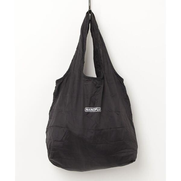 ZOZO問い合わせ番号:91475371ショップ:MAISON mou，メゾン ムーブランド:MAISON mou，メゾンムー商品名:【NANOPLUS/ナノプラス】 micro ブラックカテゴリ:バッグ>エコバッグ/サブバッグブラン...