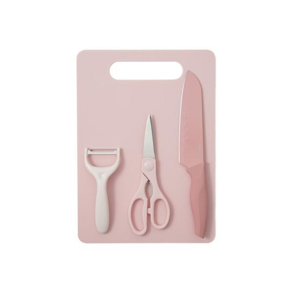 ZOZO問い合わせ番号:91475552ショップ:Francfranc，フランフランブランド:Francfranc，フランフラン商品名:カッティングセット (4点セット) ピンクカテゴリ:食器/キッチン>キッチンツールブランド品番:1...