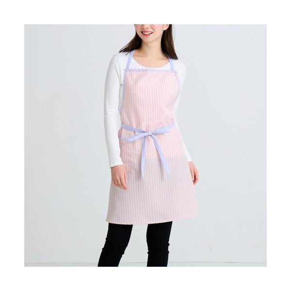 ZOZO問い合わせ番号:91475624ショップ:Francfranc，フランフランブランド:Francfranc，フランフラン商品名:ウェーブ フルエプロン ピンクカテゴリ:食器/キッチン>エプロンブランド品番:1104080017...