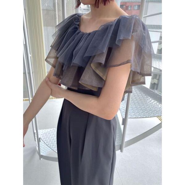 『セール実施中』ZOZO問い合わせ番号:91476165ショップ:LAGUNAMOON，ラグナムーンブランド:LAGUNAMOON，ラグナムーン商品名:LADYチュールカラーベアパンツドレス 結婚式 お呼ばれカテゴリ:ワンピース/ドレス&g...