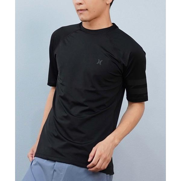 ZOZO問い合わせ番号:91476954ショップ:ムラサキスポーツ，ムラサキスポーツブランド:Hurley ，ハーレー，ムラサキスポーツ，ムラサキスポーツ商品名:Hurley/ハーレー 水着 ラッシュガード 半袖 Tシャツ UVカット 吸水...