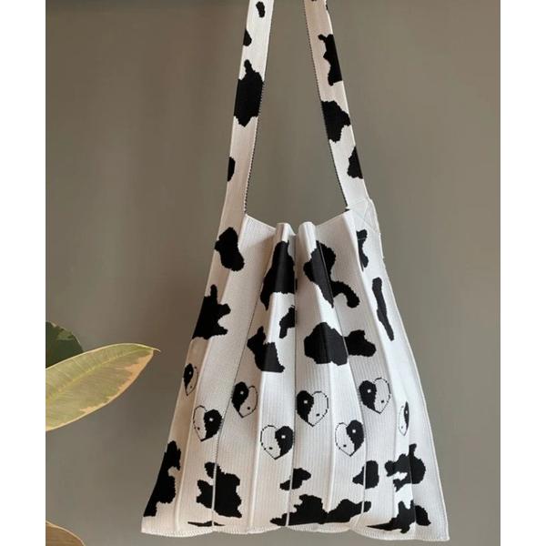 ZOZO問い合わせ番号:91477490ショップ:KNT365，ケイエヌティサンロクゴブランド:KNT365，ケイエヌティサンロクゴ商品名:Knitty Cowカテゴリ:バッグ>トートバッグブランド品番:KNB005-126素材:ポリ...