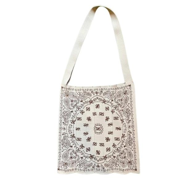 ZOZO問い合わせ番号:91477491ショップ:KNT365，ケイエヌティサンロクゴブランド:KNT365，ケイエヌティサンロクゴ商品名:Knitty Paisleyカテゴリ:バッグ>トートバッグブランド品番:KNB005-127素...