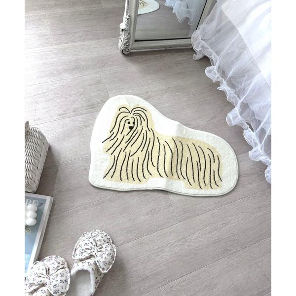 『タイムセール実施中』ZOZO問い合わせ番号:91508804ショップ:Ada.，エイダブランド:SHEPP，シープ商品名:わんちゃんマルチ ミニラグマット バス キッチン 玄関 ベッドルームカテゴリ:インテリア>ラグ/マットブランド...