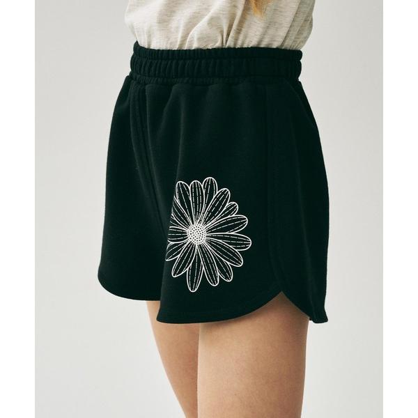 『タイムセール実施中』ZOZO問い合わせ番号:91509193ショップ:Mardi Mercredi，マルディメクルディブランド:Mardi Mercredi，マルディメクルディ商品名:MINI SWEAT SHORTS FLOWERカテゴ...