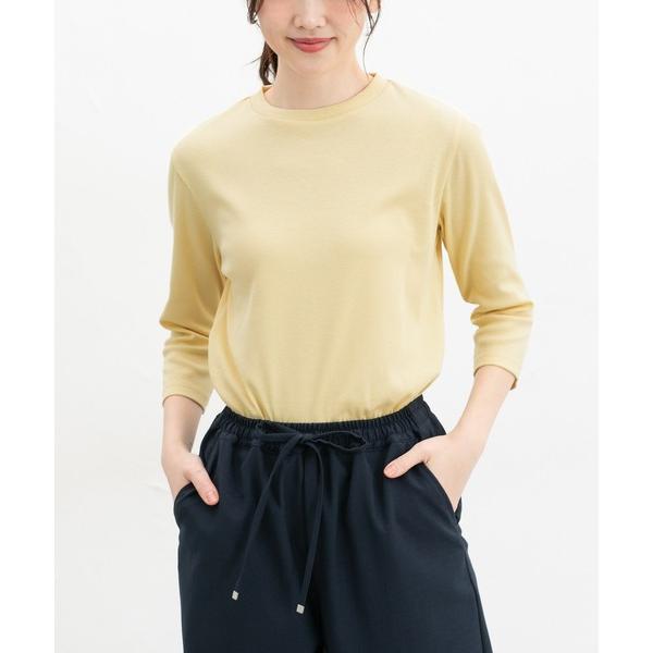 ZOZO問い合わせ番号:91509748ショップ:Honeys，ハニーズブランド:Honeys，ハニーズ，CINEMA CLUB，シネマクラブ商品名:【ＵＶカット】７分袖テレコＴシャツカテゴリ:トップス>Tシャツ/カットソーブランド品...