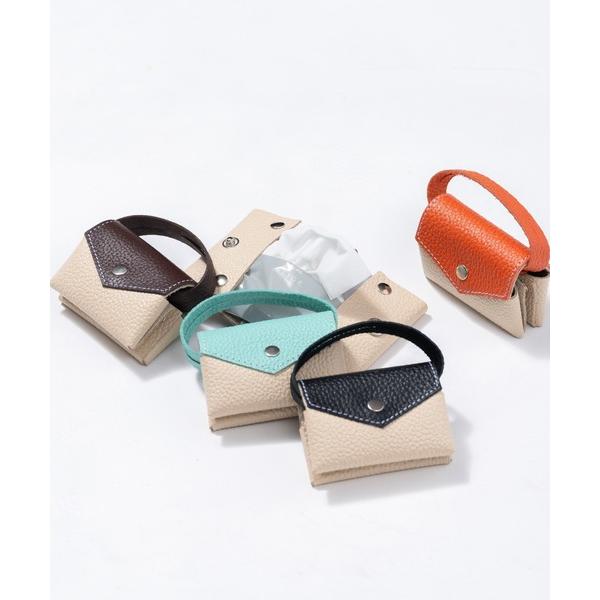 ZOZO問い合わせ番号:91510978ショップ:MURA，ムラブランド:MURA，ムラ商品名:シュリンクレザー スナップボタン式 ポケットティッシュケースカテゴリ:財布/小物>その他小物ブランド品番:pocket-01素材:牛革原産...