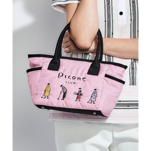 『セール実施中』ZOZO問い合わせ番号:91511013ショップ:BIKI JAPAN，ビキジャパンブランド:Picone CLUB，ピッコーネクラブ商品名:ストライプ柄刺繍バッグカテゴリ:アウトドア/スポーツ>ゴルフグッズブランド品...