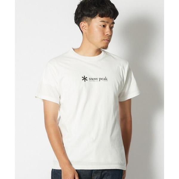 ZOZO問い合わせ番号:91542434ショップ:Snow Peak，スノーピークブランド:Snow Peak，スノーピーク商品名:Soft Cotton Logo Short Sleeve T-Shirt ロゴTシャツ 半袖カテゴリ:トッ...
