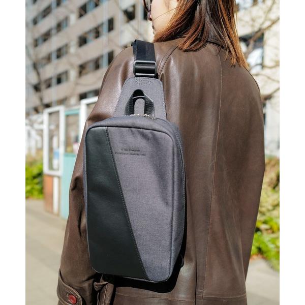 『タイムセール実施中』ZOZO問い合わせ番号:91543512ショップ:UNIIT，ユニットブランド:Blue Standard ，ブルースタンダード商品名:【BULE STANDARD/ブルースタンダード】切り替えフェイクレザーボディ-バ...