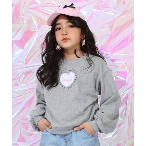 『タイムセール実施中』ZOZO問い合わせ番号:91544031ショップ:BABYDOLL，ベビードールブランド:BABYDOLL，ベビードール商品名:ハートトレーナー×キャミセット 0200Kカテゴリ:トップス>アンサンブルブランド品...