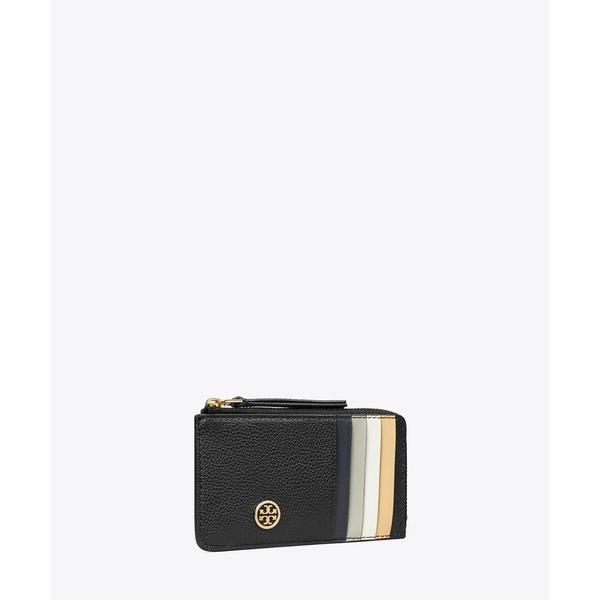 『セール実施中』ZOZO問い合わせ番号:91544866ショップ:Tory Burch，トリー バーチブランド:TORY BURCH，トリーバーチ商品名:ロビンソン ペブルド トップジップ カードケースカテゴリ:財布/小物>カードケー...