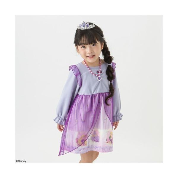 『タイムセール実施中』ZOZO問い合わせ番号:91545177ショップ:Mac-House，マックハウスブランド:Disney，ディズニー，Mac-House，マックハウス商品名:Disney ディズニー アクセサリー付きドレス ラプンツェ...