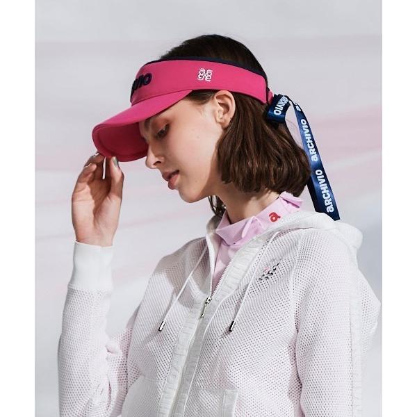 ZOZO問い合わせ番号:91545961ショップ:BIKI JAPAN，ビキジャパンブランド:archivio，アルチビオ商品名:＜LADIES＞バックリボンサンバイザーカテゴリ:帽子>サンバイザーブランド品番:A450303素材:本...