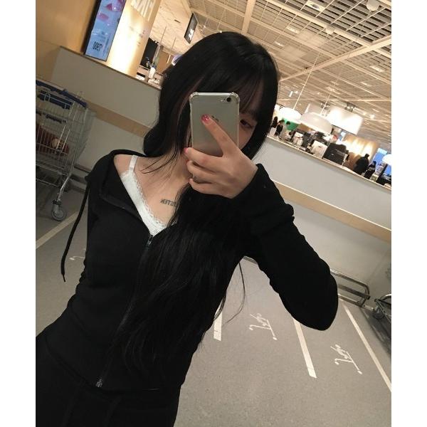 『セール実施中』ZOZO問い合わせ番号:91546048ショップ:3rdSpring，サードスプリングブランド:anyonemore，エニワンモア商品名:クロップドリブニットジップパーカーカテゴリ:トップス>パーカーブランド品番:P0...