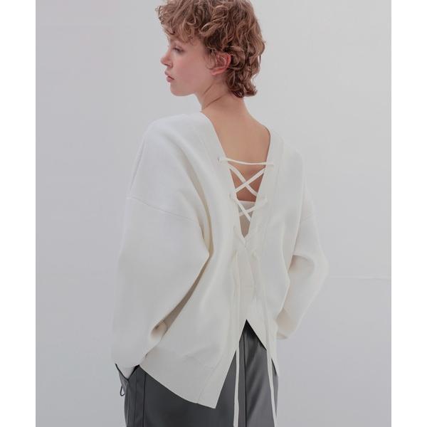 『セール実施中』ZOZO問い合わせ番号:91547017ショップ:DRESSLAVE，ドレスレイブブランド:DRESSLAVE，ドレスレイブ商品名:back lace up pullover(バックレースアッププルオーバー)カテゴリ:トップ...