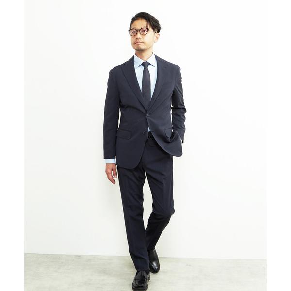 『セール実施中』ZOZO問い合わせ番号:91577881ショップ:MEN'S MELROSE，メンズ メルローズブランド:MEN'S MELROSE，メンズメルローズ商品名:ピンストライプ/ウォッシャブルスーツカテゴリ:フォーマルスーツ/小...