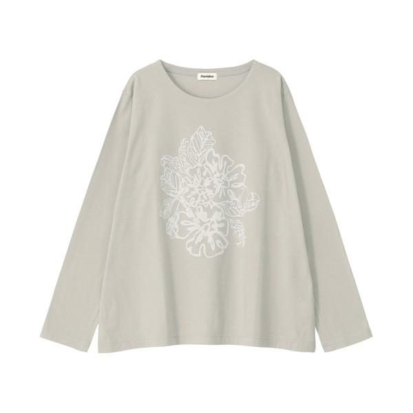 『セール実施中』ZOZO問い合わせ番号:91580177ショップ:Plantation，プランテーションブランド:Plantation，プランテーション商品名:(B)フラワーブーケT / カットソー / (O)カテゴリ:トップス>Tシ...