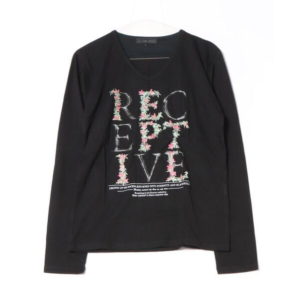 『タイムセール実施中』ZOZO問い合わせ番号:91580787ショップ:MaG.，マグブランド:in the attic，インジアティック，Mag.，マグ商品名:【in the attic】Vネック/RECEPTIVE/LS-Tカテゴリ:ト...