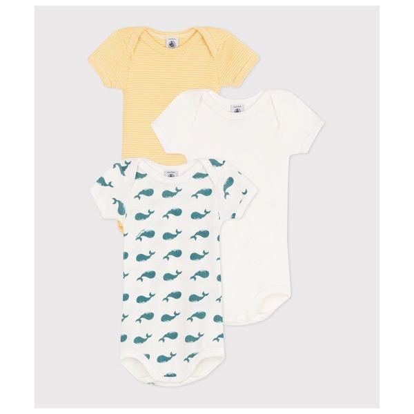 『セール実施中』※このアイテムは返品・交換対象外商品です。ZOZO問い合わせ番号:91613053ショップ:PETIT BATEAU，プチバトーブランド:PETIT BATEAU，プチバトー商品名:半袖ボディ３枚組カテゴリ:ママ＆ベビー&g...