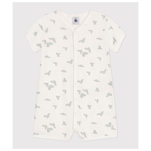 『セール実施中』※このアイテムは返品・交換対象外商品です。ZOZO問い合わせ番号:91613076ショップ:PETIT BATEAU，プチバトーブランド:PETIT BATEAU，プチバトー商品名:ショートロンパースカテゴリ:ママ＆ベビー&...