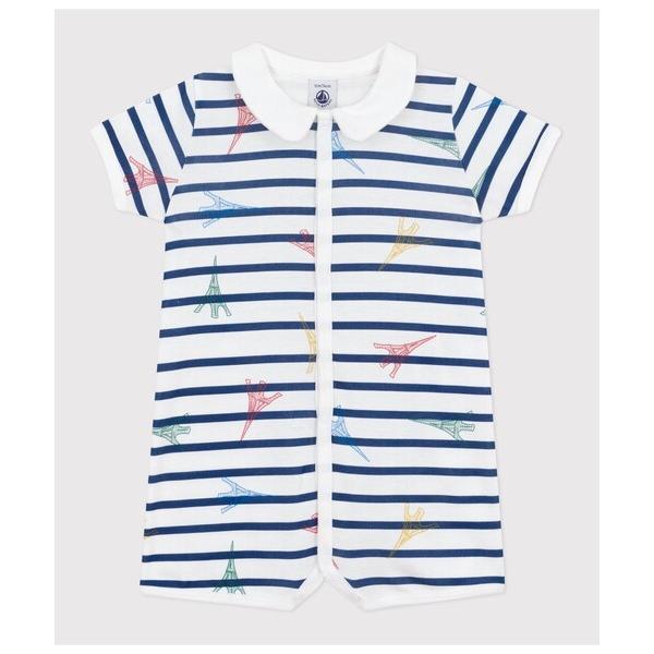 『セール実施中』※このアイテムは返品・交換対象外商品です。ZOZO問い合わせ番号:91613080ショップ:PETIT BATEAU，プチバトーブランド:PETIT BATEAU，プチバトー商品名:ショートロンパースカテゴリ:ママ＆ベビー&...