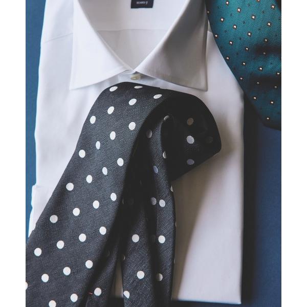 ZOZO問い合わせ番号:91613326ショップ:BEAMS MEN，ビームス メンブランド:Seaward＆stearn，シーワードスターン，BEAMS F，ビームスエフ商品名:Seaward ＆ Stearn / シルク ドット ネクタ...