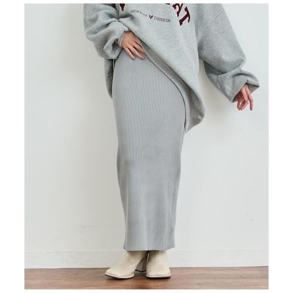 『セール実施中』ZOZO問い合わせ番号:91613664ショップ:ANAP，アナップブランド:ANAP，アナップ商品名:リブニットロングスカートカテゴリ:スカート>スカートブランド品番:151-5675素材:レーヨン85%、ナイロン1...