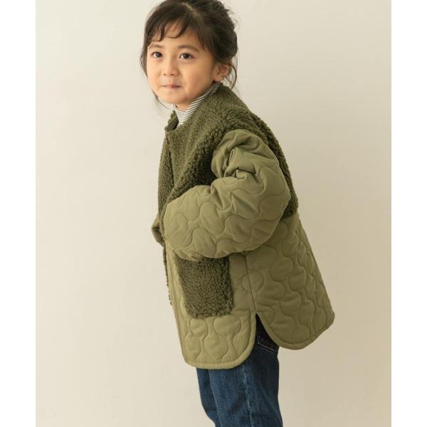 『セール実施中』参考価格：8，800円発売時期：2022年10月コンディション：C（やや使用感あり）使用感があり、やや気になる傷や汚れがあるアイテム前身頃：毛玉参考商品名：『WEB/一部店舗限定サイズ』ボア×キルト切替コート(KIDS)参考...