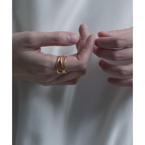 ZOZO問い合わせ番号:91647931ショップ:MAISON mou，メゾン ムーブランド:YArKA，ヤーカ商品名:【YArKA/ヤーカ】triple round ring [triple heyt] / 3ラウンドラインリングカテゴリ...