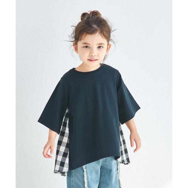 『タイムセール実施中』ZOZO問い合わせ番号:91648478ショップ:pairmanon，ペアマノンブランド:pairmanon，ペアマノン，coucou manon，ククゥ マノン商品名:バックシャン切り替え ドッキング半袖Tシャツカテ...