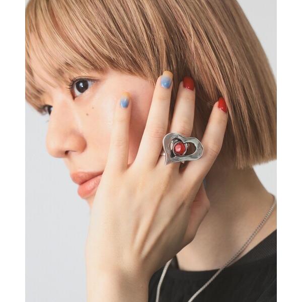 『セール実施中』ZOZO問い合わせ番号:91648733ショップ:BEAMS WOMEN，ビームスウィメンブランド:Ray BEAMS，レイビームス商品名:Otro Accesorio / ハート ストーン リングカテゴリ:アクセサリー&g...