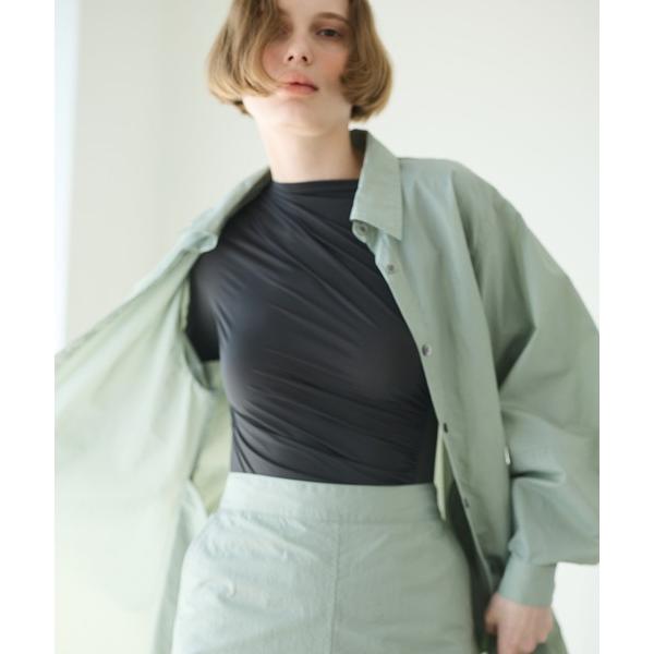 『セール実施中』ZOZO問い合わせ番号:91649170ショップ:LE CIEL BLEU，ルシェルブルーブランド:LE CIEL BLEU，ルシェルブルー商品名:シルクアシンメトリーネックボディスーツ / Silky Asymmetric...