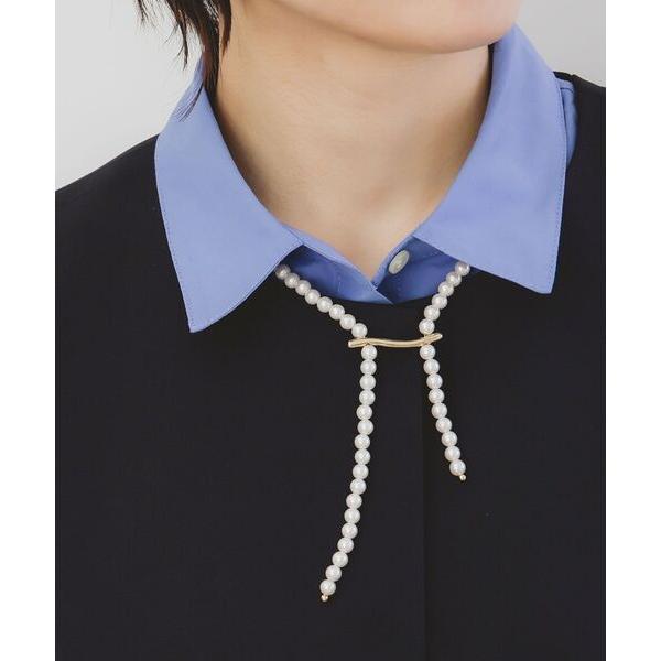 『セール実施中』ZOZO問い合わせ番号:91679344ショップ:le.coeur blanc，ルクールブランブランド:le.coeur blanc，ルクールブラン商品名:パールラリエットネックレスカテゴリ:アクセサリー>ネックレスブ...