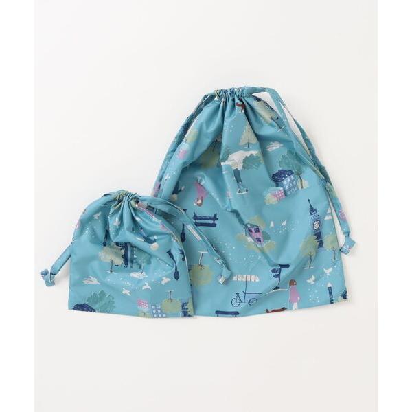 ZOZO問い合わせ番号:91679360ショップ:Wonder apartment，ワンダーアパートメントブランド:FABHUG ，ファブハグ商品名:タウン巾着2点セットカテゴリ:バッグ>エコバッグ/サブバッグブランド品番:66514...