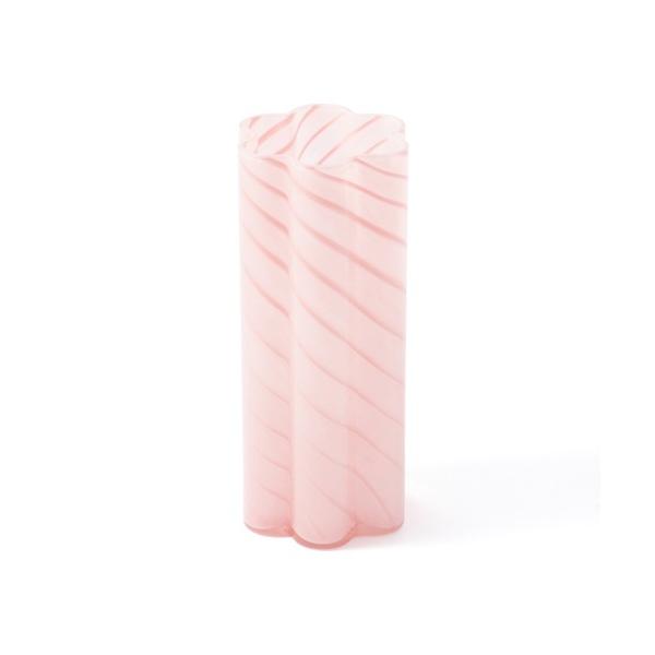 『セール実施中』ZOZO問い合わせ番号:91710015ショップ:Francfranc，フランフランブランド:Francfranc，フランフラン商品名:フラワーストライプ フラワーベース ライトピンクカテゴリ:インテリア>フラワーベー...