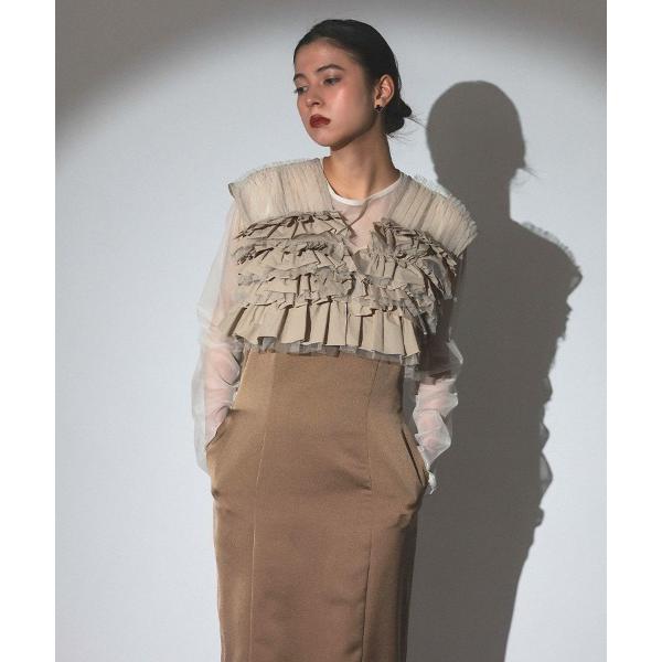 『タイムセール実施中』ZOZO問い合わせ番号:91710557ショップ:DONOBAN，ドノバンブランド:DONOBAN，ドノバン，ANDRESD，アンドレスド商品名:【ANDRESD】taffeta tulle vest set dres...