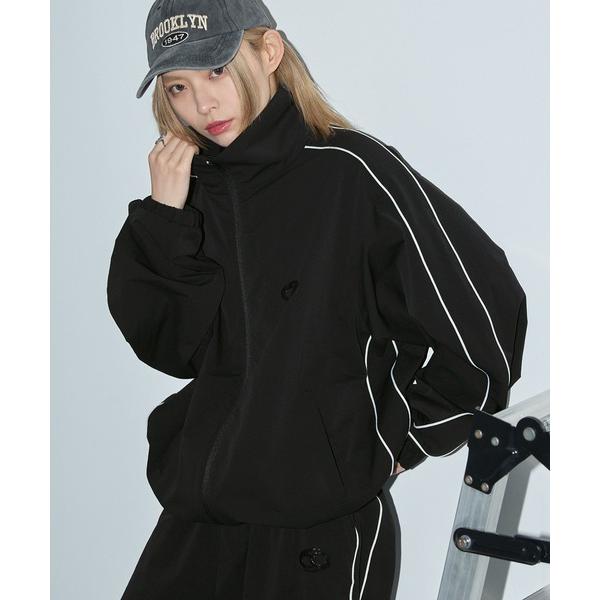 『タイムセール実施中』ZOZO問い合わせ番号:91710770ショップ:Anchor Smith，アンカー スミスブランド:Anchor Smith，アンカー スミス商品名:シリコンラバーロゴサイドライン配色ドローコードトラックジャケット/...